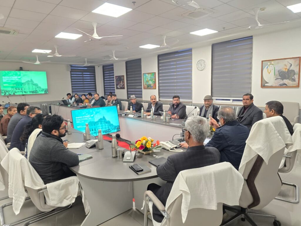 Officials Review Master Plan - 2031 for proposed Heritage City in ...