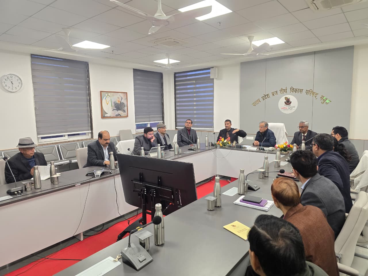 Officials Review Master Plan - 2031 for proposed Heritage City in ...